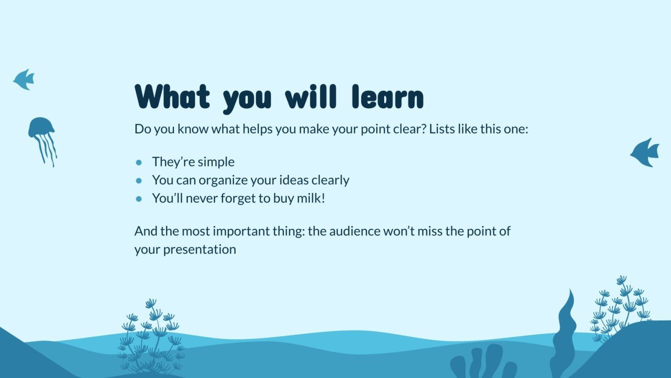 Biodiversity of Deep Ocean Ecosystems | Google Slides & PPT