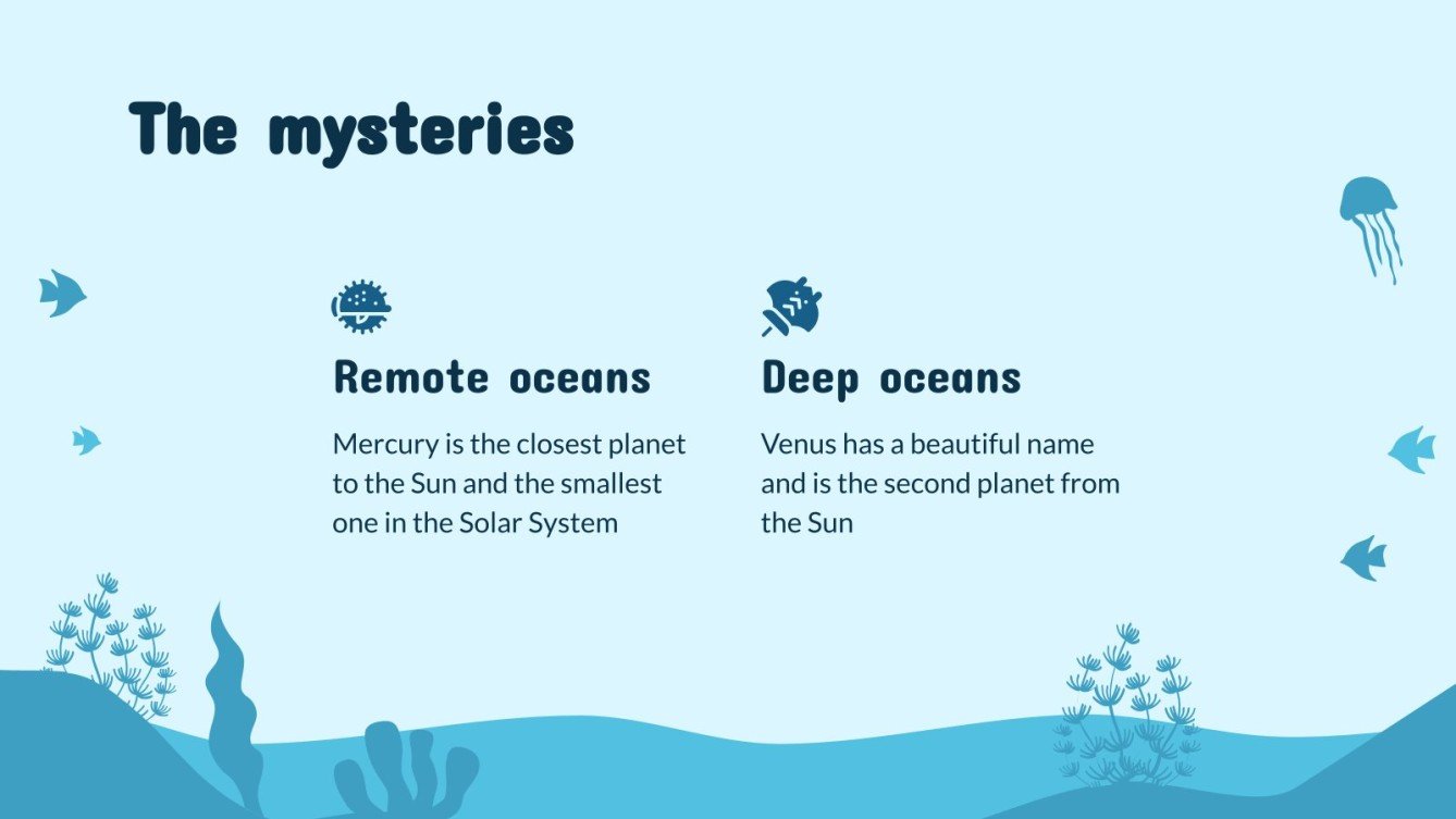 Biodiversity of Deep Ocean Ecosystems | Google Slides & PPT