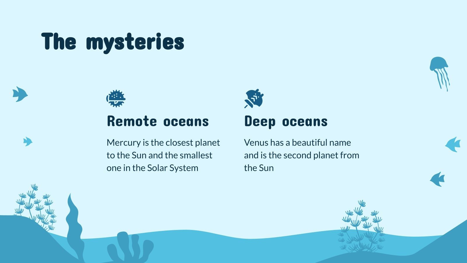 Biodiversity of Deep Ocean Ecosystems | Google Slides & PPT