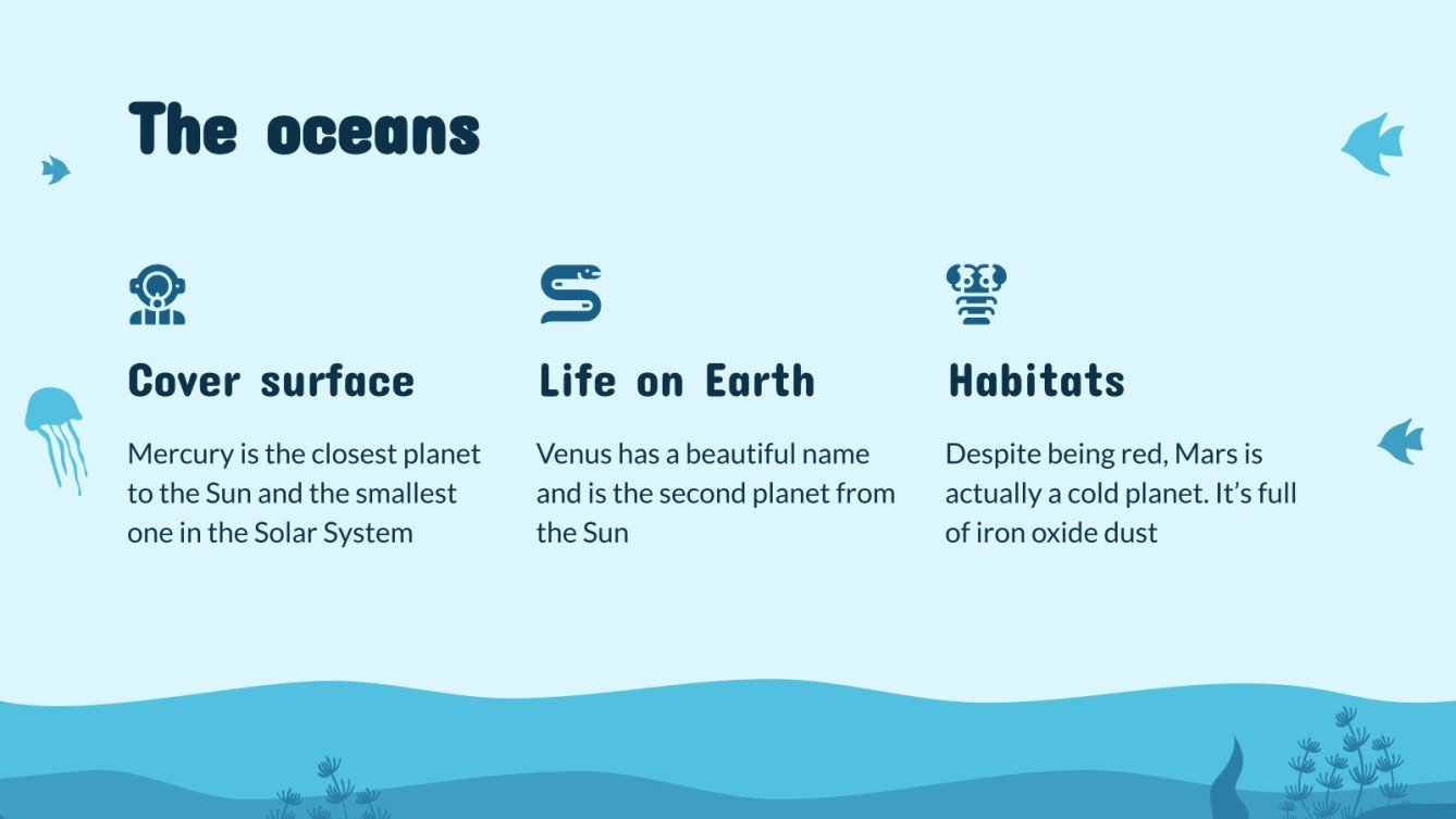 Biodiversity of Deep Ocean Ecosystems | Google Slides & PPT