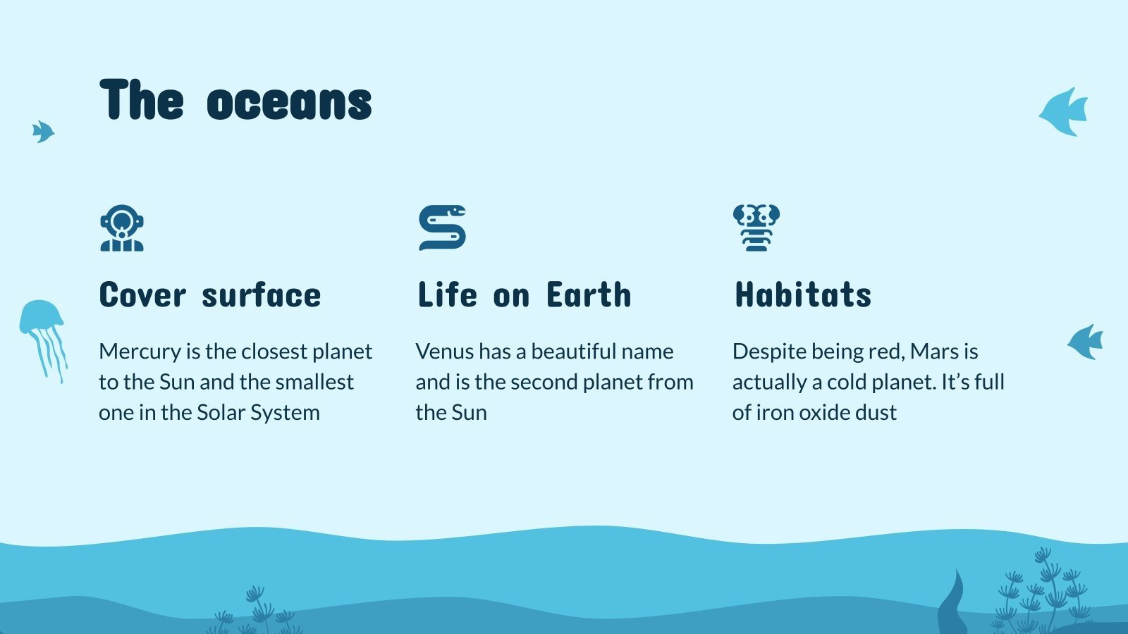 Biodiversity of Deep Ocean Ecosystems | Google Slides & PPT