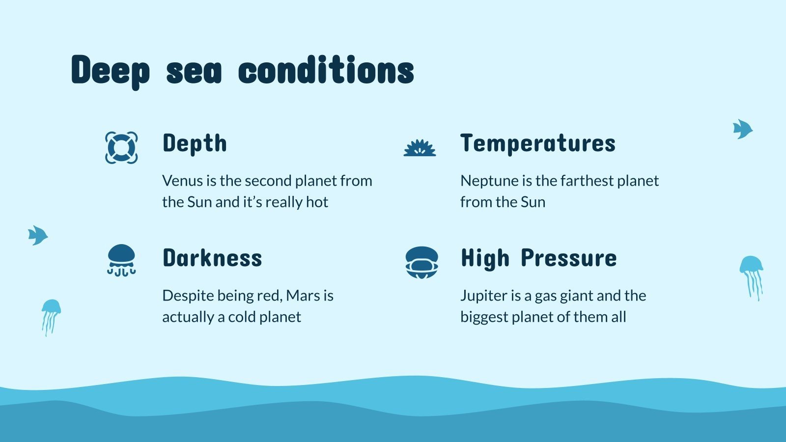 Biodiversity of Deep Ocean Ecosystems | Google Slides & PPT