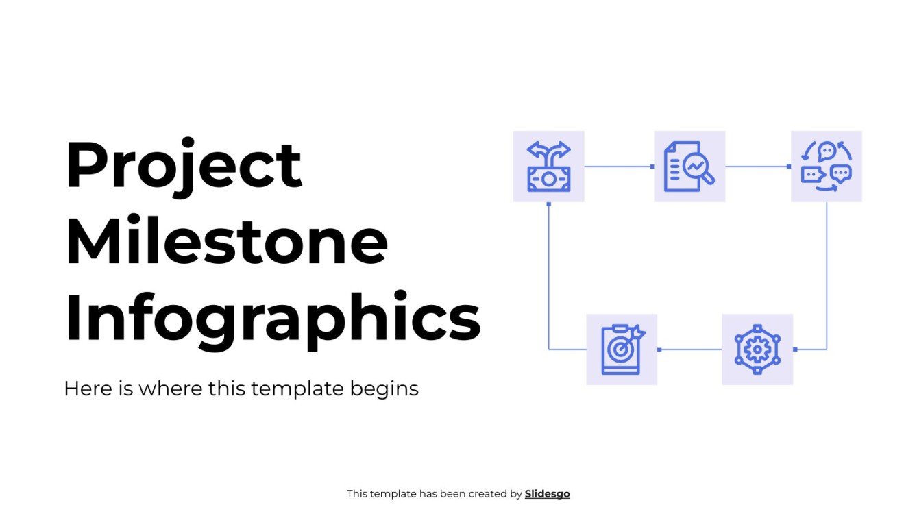 Project Milestone Infographics | Google Slides & PowerPoint