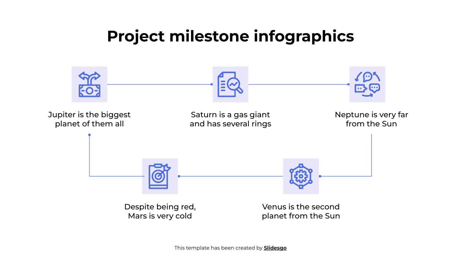 Project Milestone Infographics | Google Slides & PowerPoint