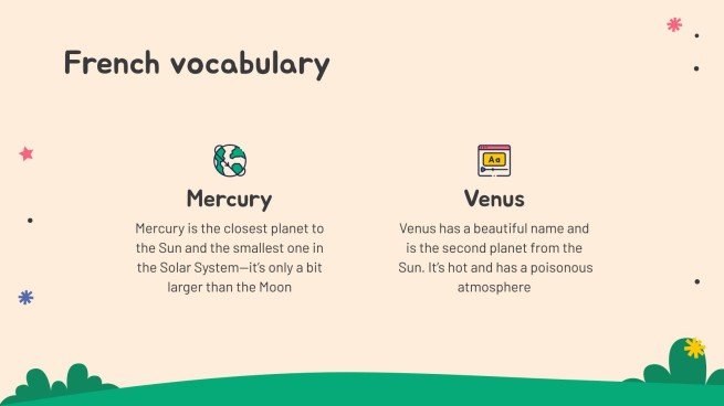 Family and Relationships Vocabulary - French