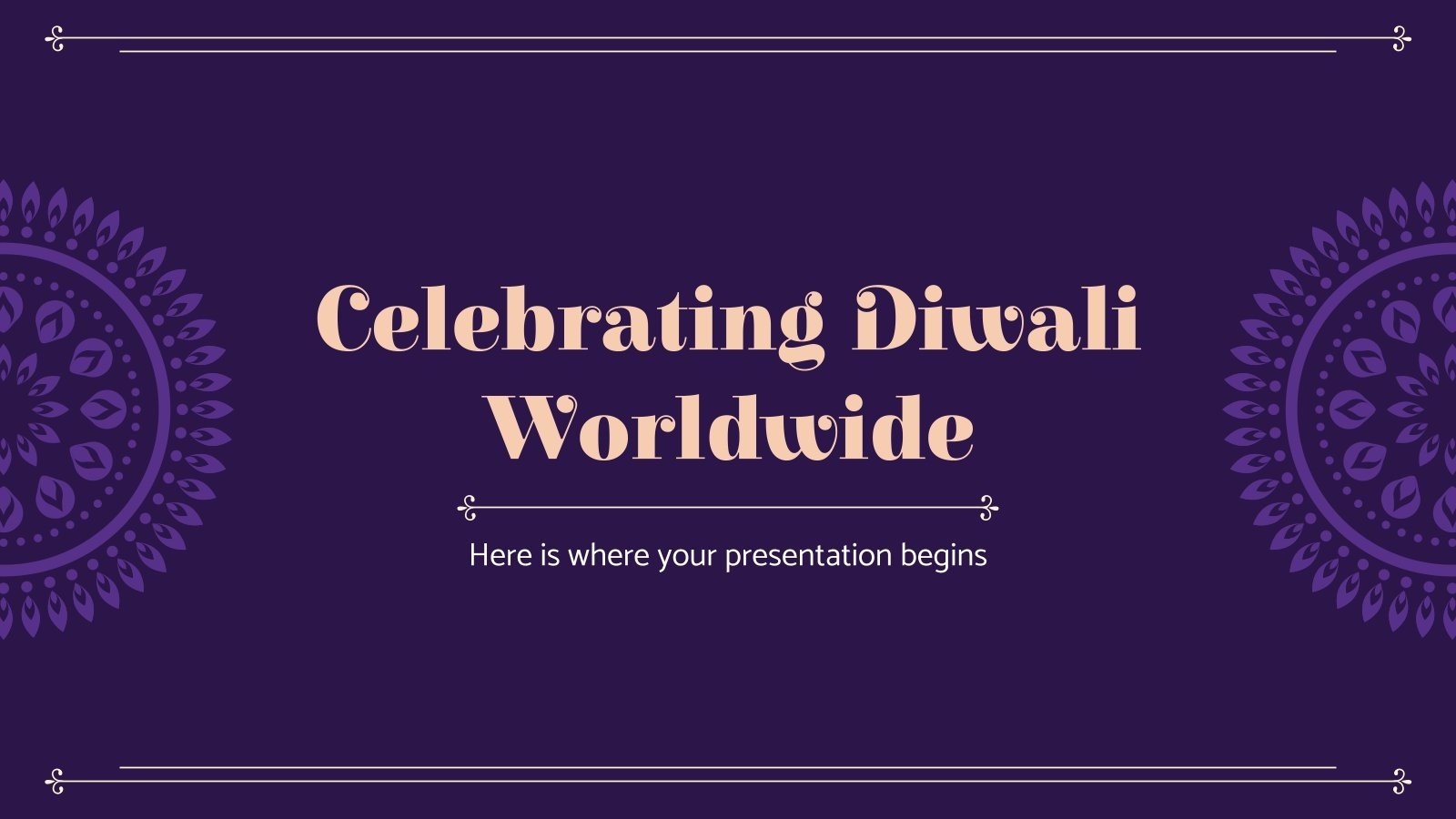 Celebrating Diwali Worldwide | Google Slides & PowerPoint