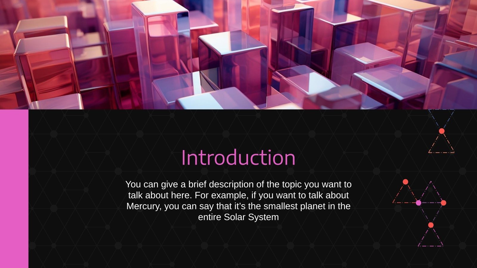 Abstract Tech Style Theme on Artificial Intelligence