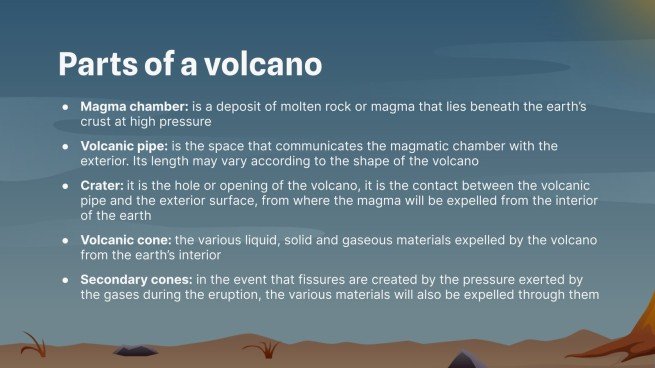 Volcanoes | Google Slides theme and PowerPoint template