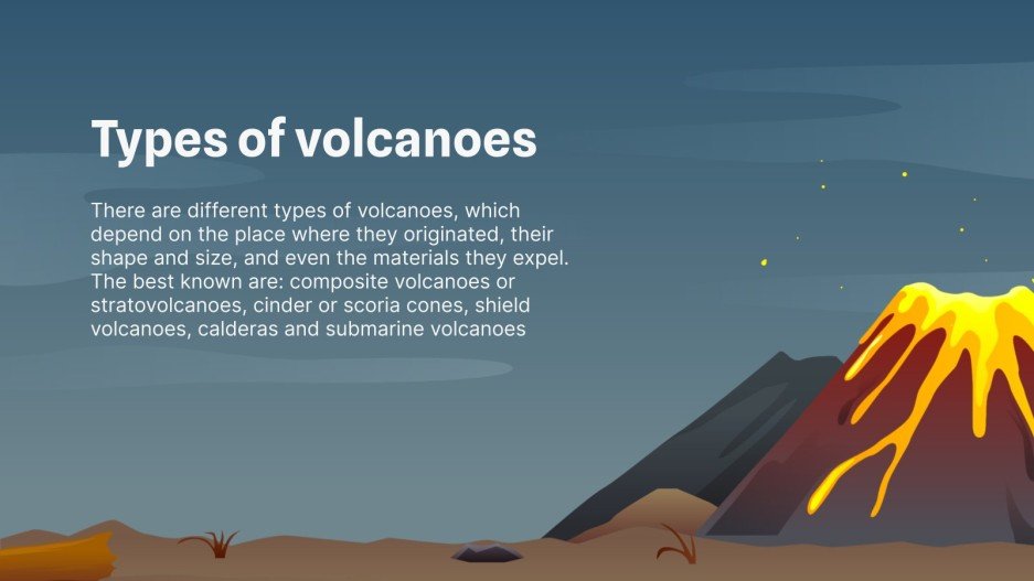 Volcanoes | Google Slides theme and PowerPoint template