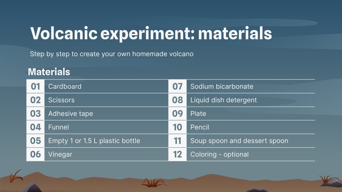 Volcanoes | Google Slides theme and PowerPoint template