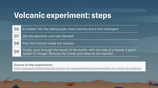 Volcanoes | Google Slides theme and PowerPoint template