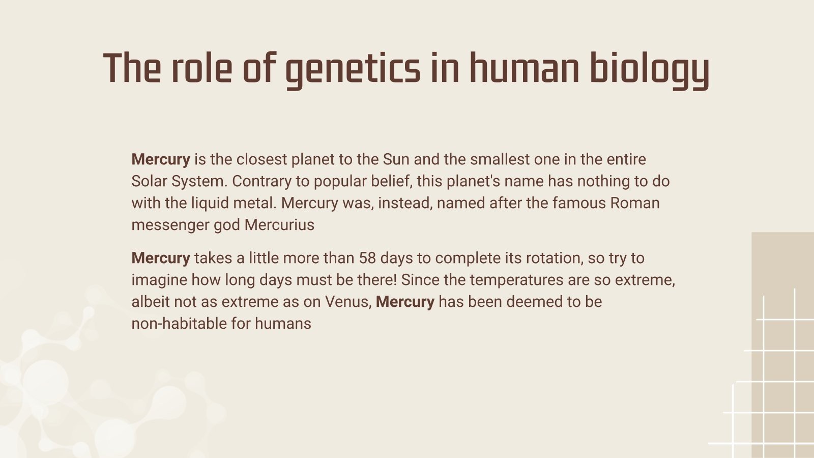 Genetics - Bachelor of Science in Human Biology