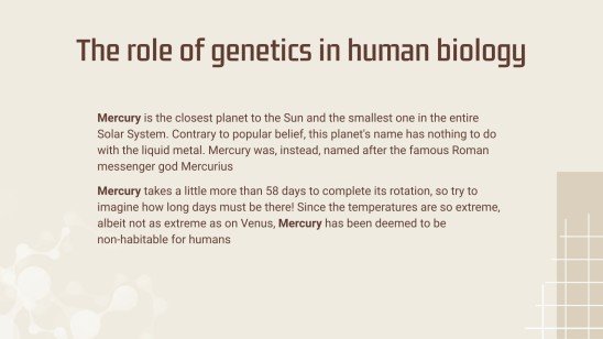 Genetics - Bachelor of Science in Human Biology