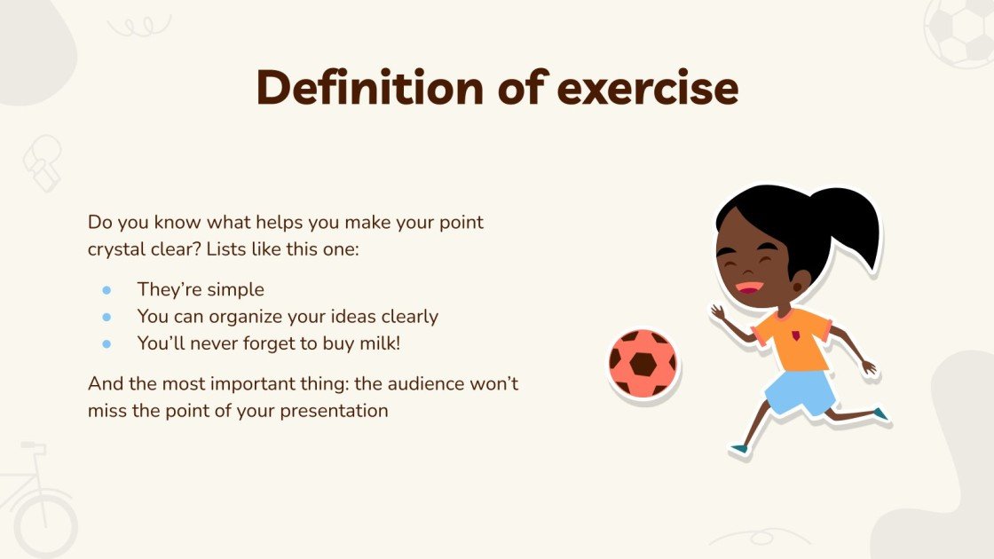 Exercise and Physical Fitness | Google Slides & PPT