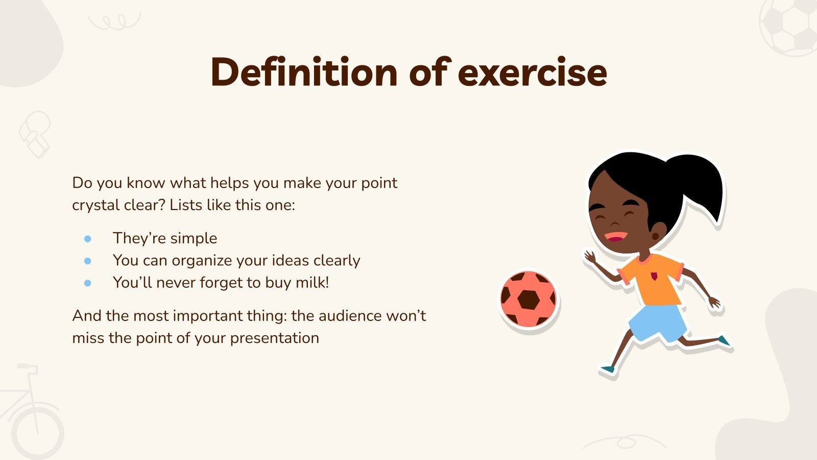 Exercise and Physical Fitness | Google Slides & PPT