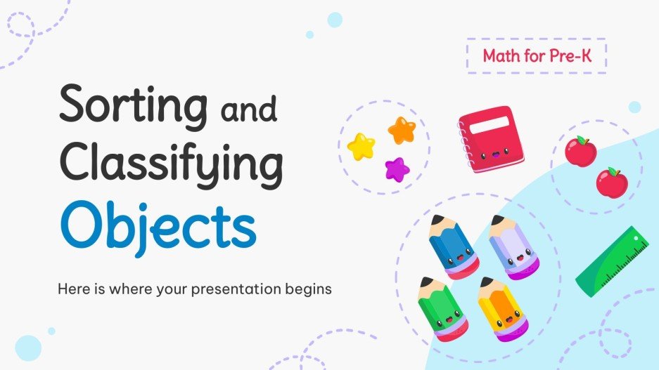 Sorting and Classifying Objects - Math - Pre-K