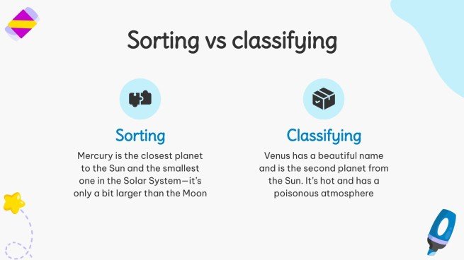 Sorting and Classifying Objects - Math - Pre-K