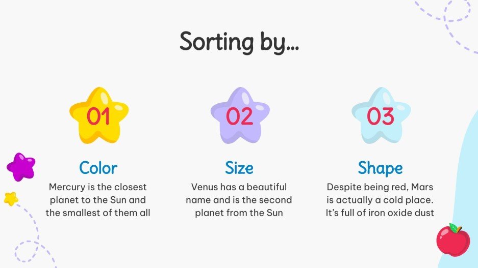 Sorting and Classifying Objects - Math - Pre-K