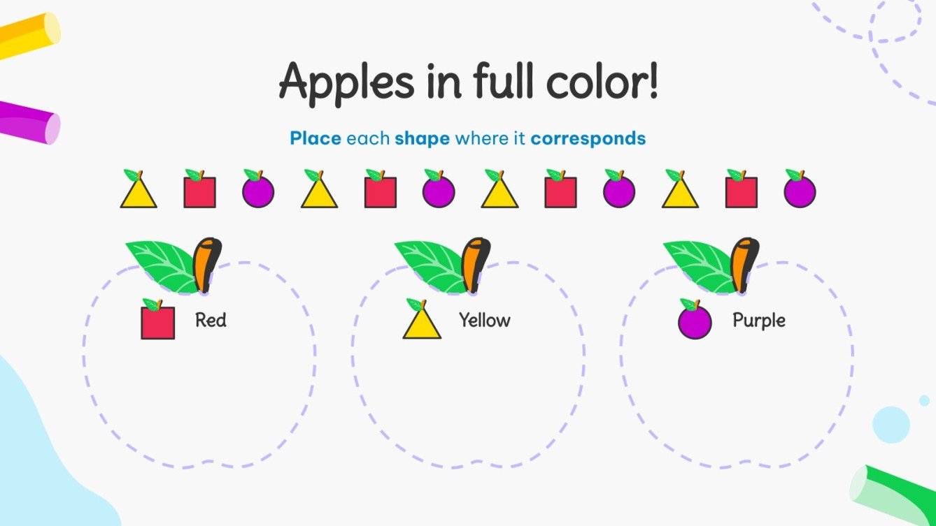 Clasificar y ordenar objetos - Matemáticas para preescolar