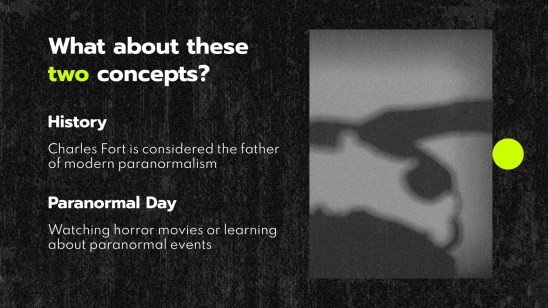 Dia do Paranormal | Modelo do Google Slides e PowerPoint