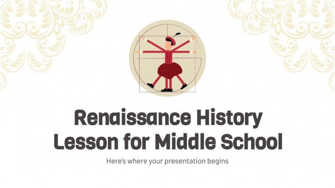 Free templates about Renaissance for Google Slides & PPT