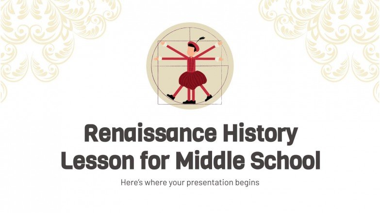 Free templates about Renaissance for Google Slides & PPT