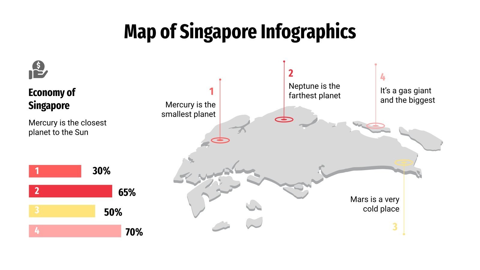 Map of Singapore Infographics | Google Slides & PPT template