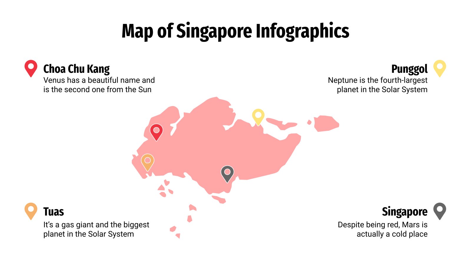 新加坡地图信息图-图表PPT模版PPT模版免费下载| 懒人PPT