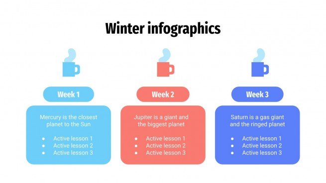 Winter Infographics | Template for Google Slides & PowerPoint
