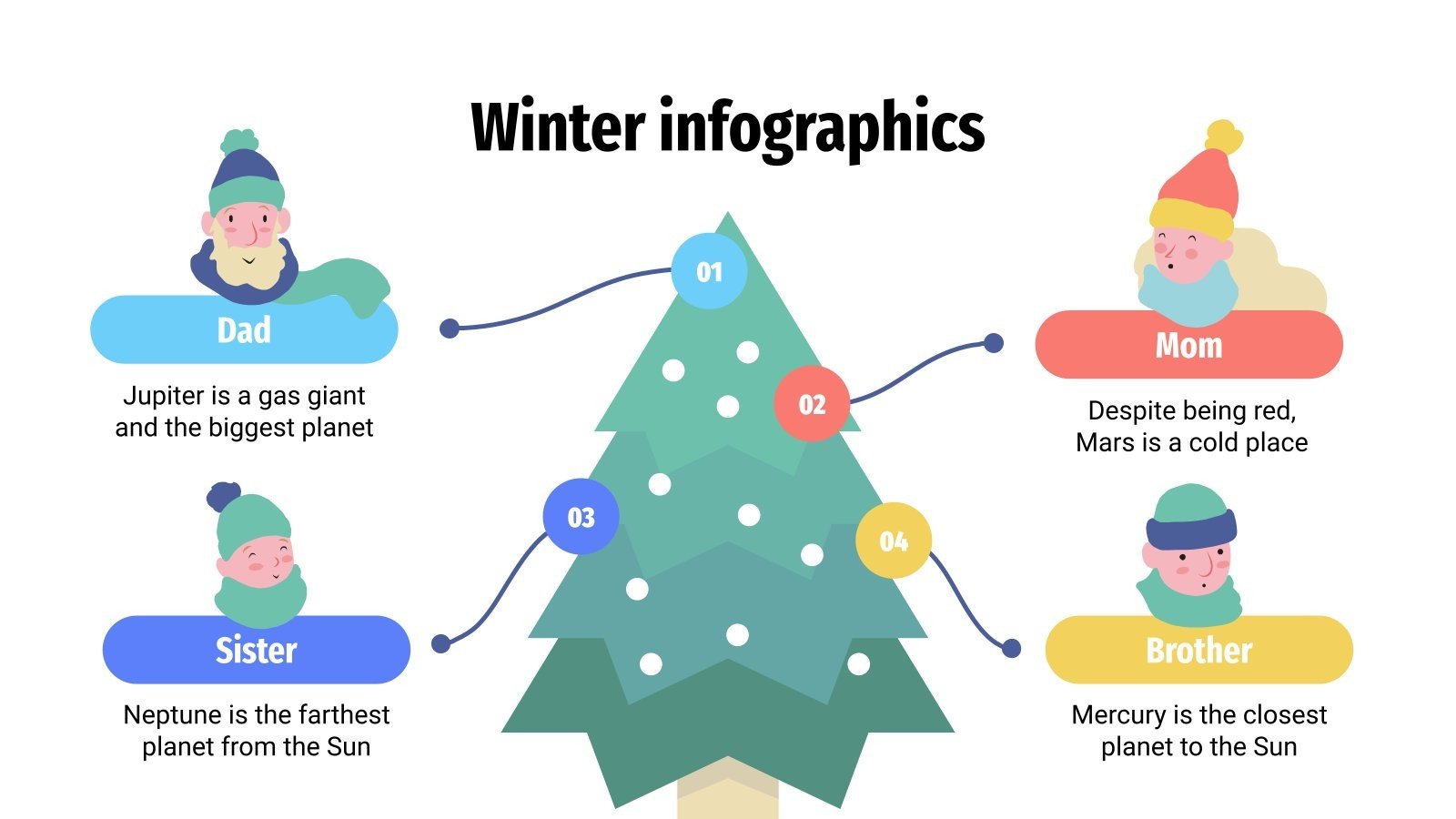 Winter Infographics | Template for Google Slides & PowerPoint
