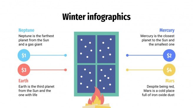 Winter Infographics | Template for Google Slides & PowerPoint