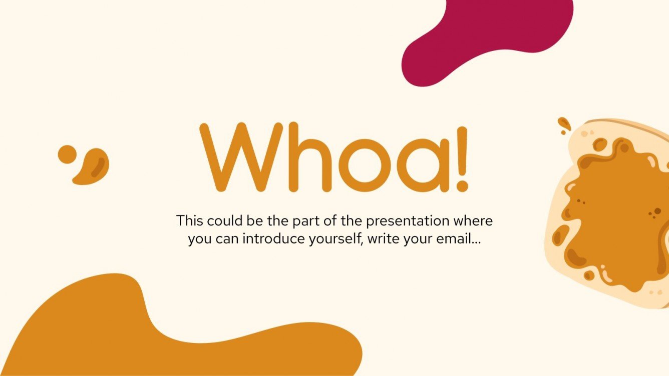 Peanut Butter and Jelly Recipes | Google Slides & PPT theme