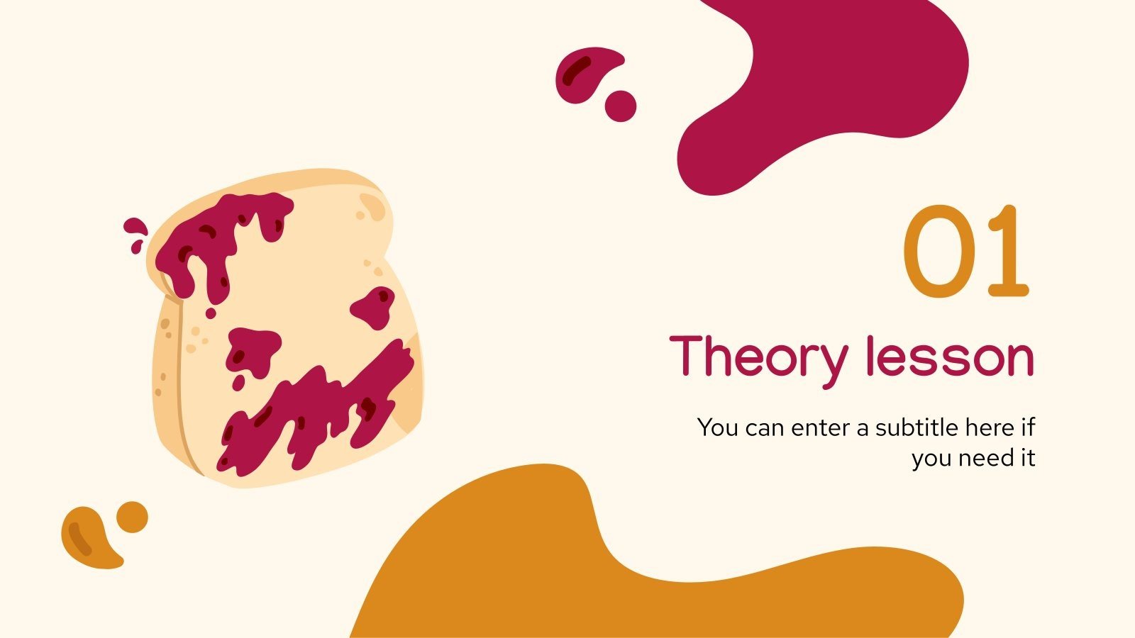 Peanut Butter and Jelly Recipes | Google Slides & PPT theme