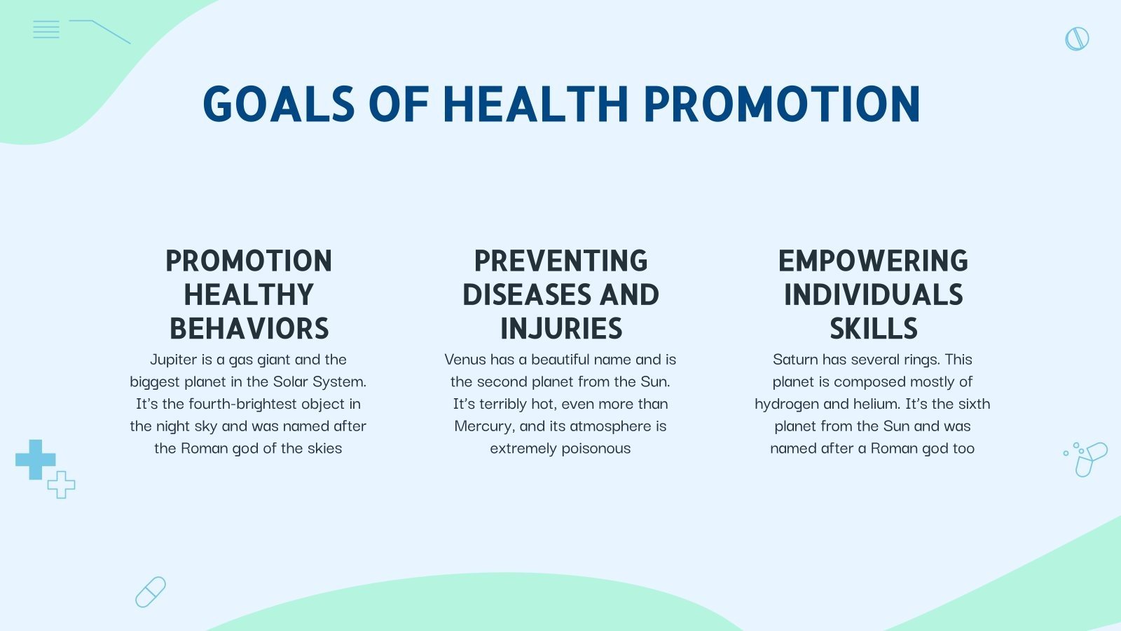 Pastel Duotone Health Theme | Google Slides & PowerPoint