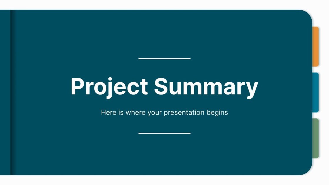 Project Summary | Google Slides & PowerPoint template