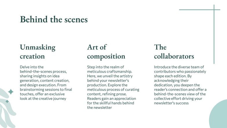 Aquatic Awe Newsletter | Google Slides & PowerPoint