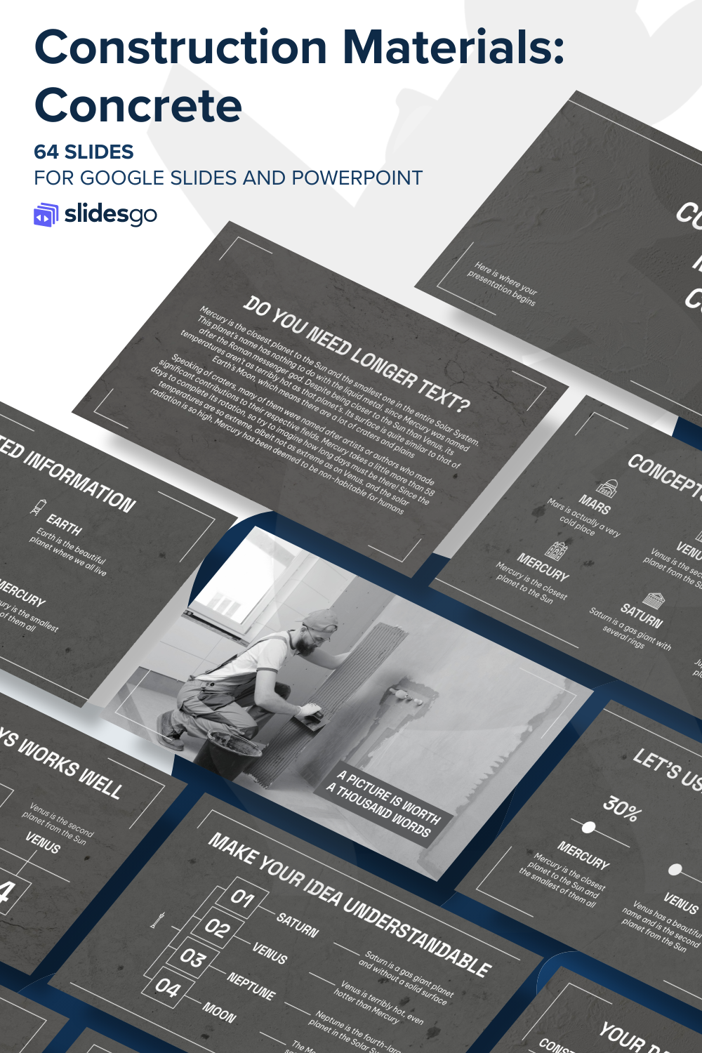 Construction Materials: Concrete | Google Slides & PPT