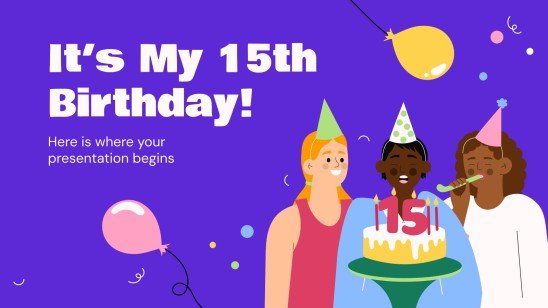 Free Birthday Google Slides themes and PowerPoint templates