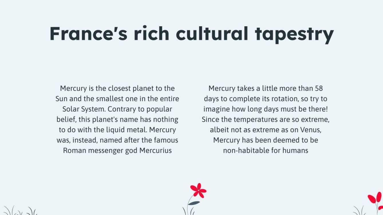 Cultural Heritage and Traditions - French - 12th Grade