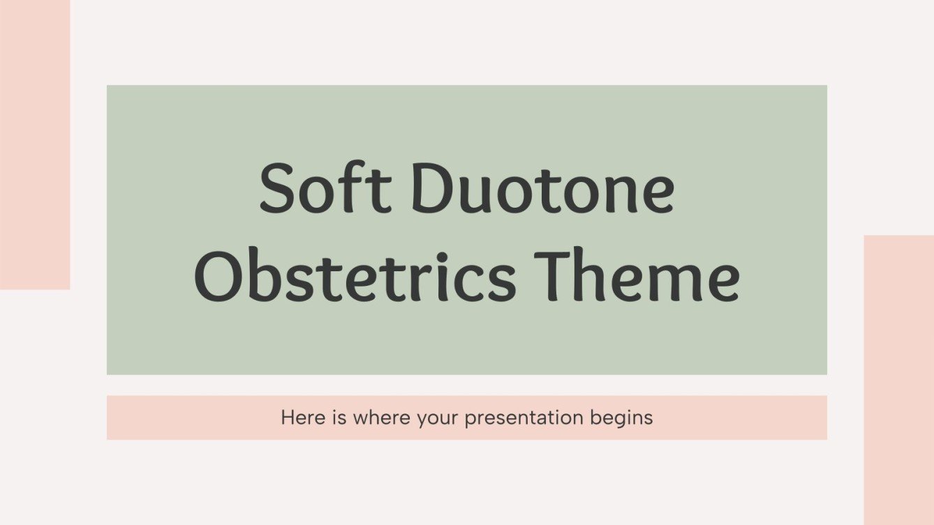 Soft Duotone Obstetrics Theme | Google Slides & PowerPoint