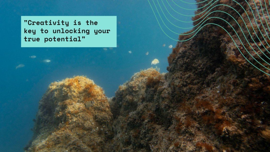 Aquatic Awe Portfolio | Google Slides & PowerPoint