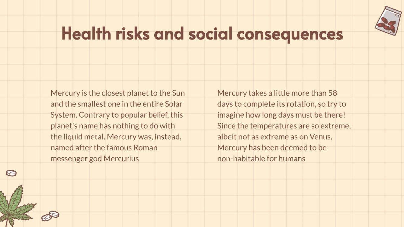 Substance Abuse and Addiction Prevention | Google Slides