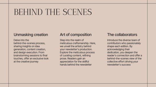 Newsletter de color Transcendent Pink | Google Slides y PPT