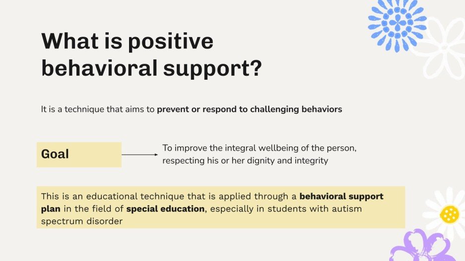 Positive Behavioral Support | Google Slides & PowerPoint