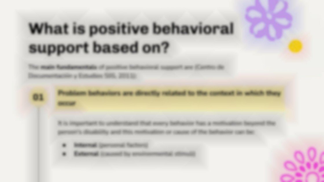 Positive Behavioral Support | Google Slides & PowerPoint