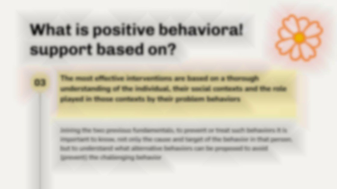 Positive Behavioral Support | Google Slides & PowerPoint