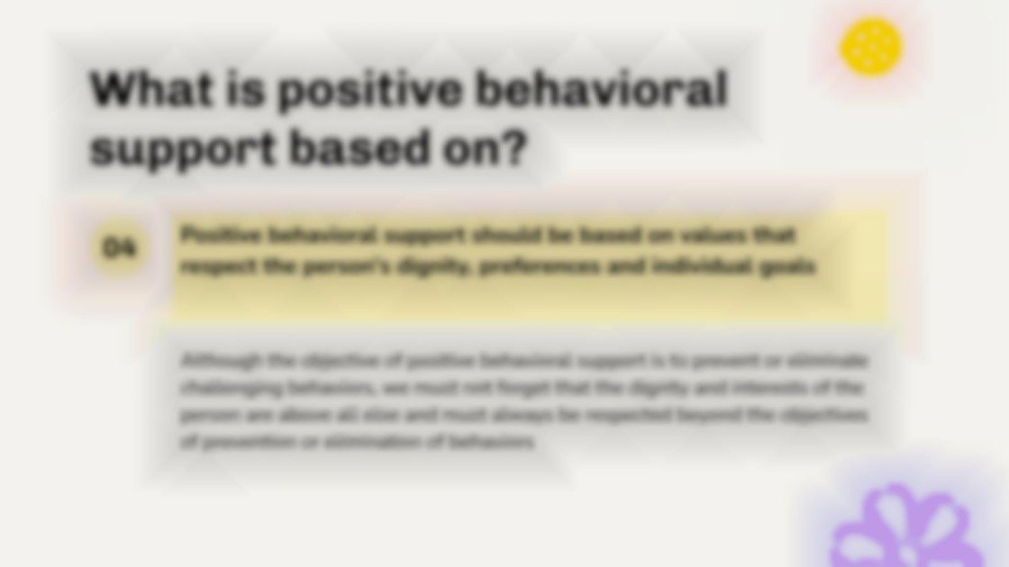 Positive Behavioral Support | Google Slides & PowerPoint