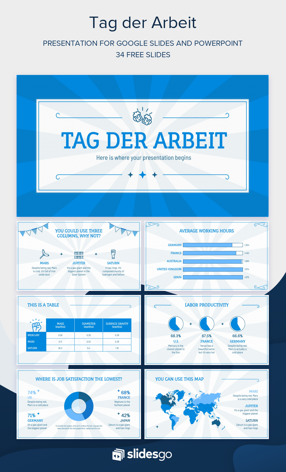 Labor Day | Google Slides theme & PowerPoint template