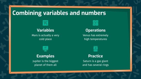 Expressions et équations algébriques - Mathématiques - 6e