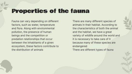 Flora and Fauna: What Are They? | Google Slides & PPT